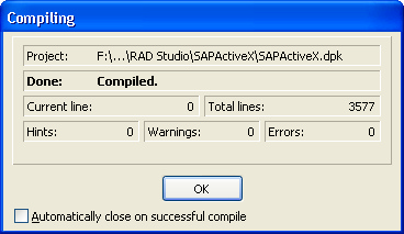 All About SAP Interface > SAP r/3 and Delphi > Create SAP - Delphi ...